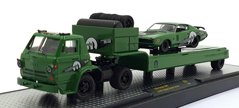 Castline M2 Machines 1/64 Scale DR51 '66 Dodge L600 & '71 Charger ...