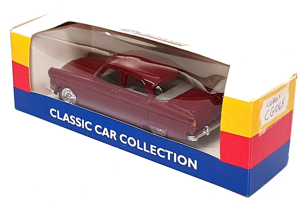 Corgi 1/43 Scale Diecast CG06F - Ford Zephyr Mk2 - Maroon — R.M.Toys Ltd