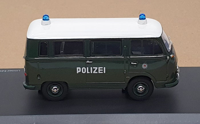 Schuco 1/43 Scale 03207 - Ford Taunus Transit FK 1000 Polizei - Green ...
