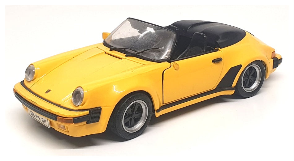 Maisto 1/18 Scale Diecast 27723M - Porsche 911 Speedster - Yellow — R.M ...