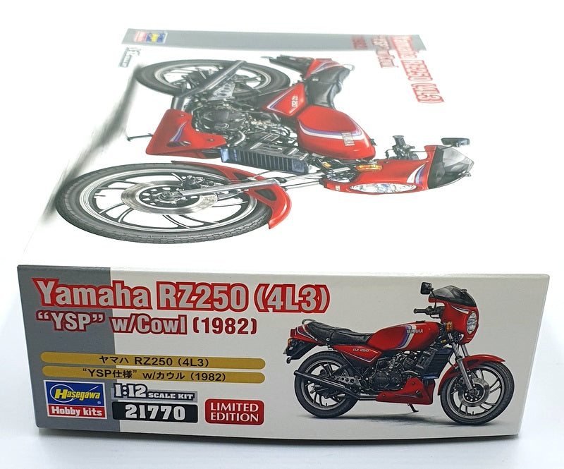 Hasegawa Kits 1/12 Scale 21770 - Yamaha R250 (4L3) "YSP" w/Cowl — R.M.Toys Ltd
