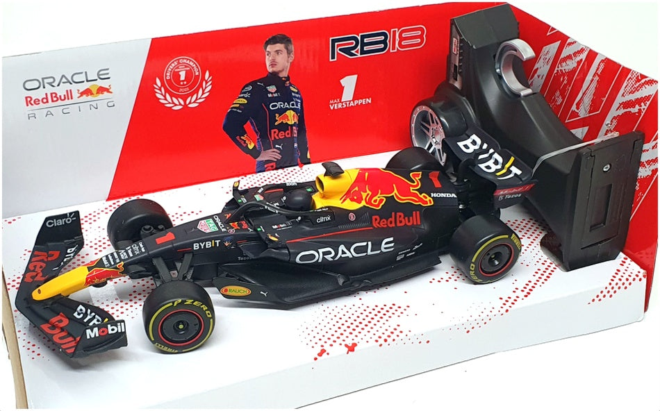 Maisto 1/24 Scale 82356 - F1 Red Bull RB18 RC Car 2.4GHZ - #1 Max ...