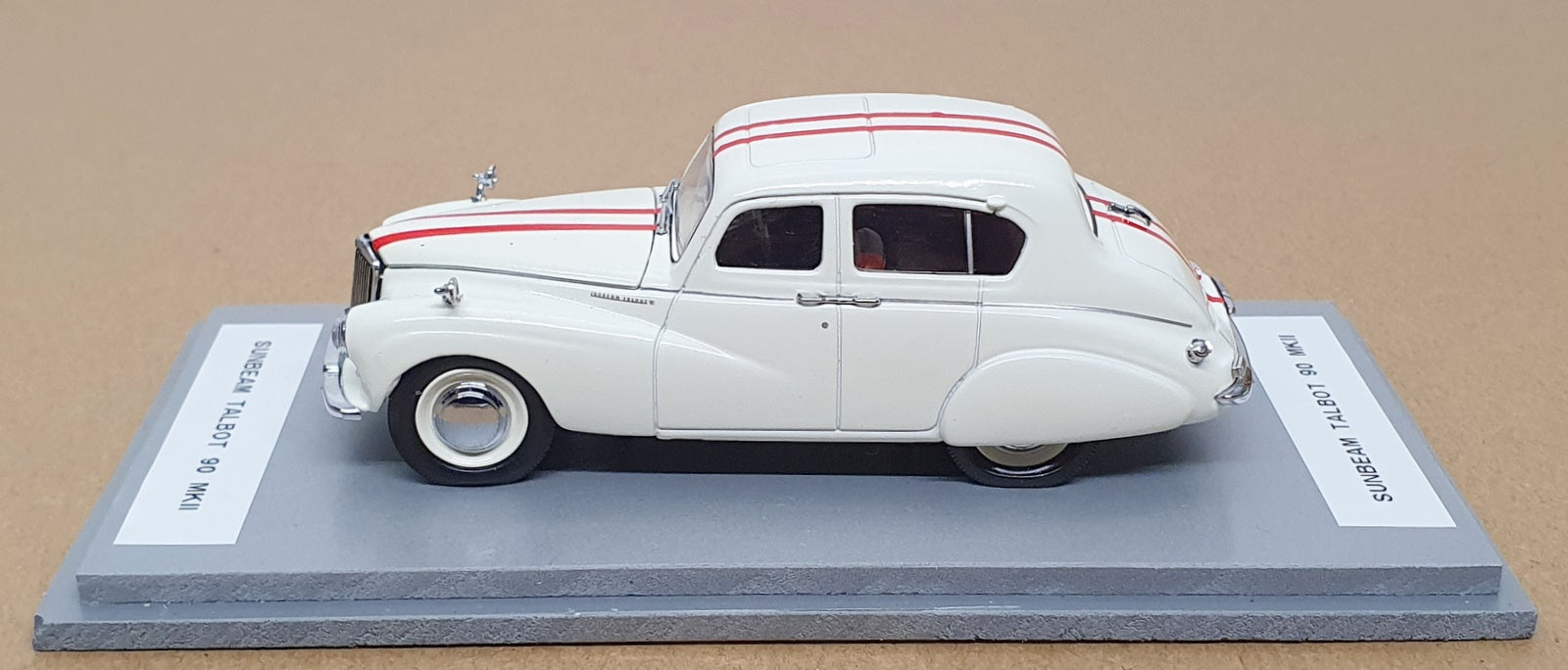 Oxford Diecast 1/43 Scale ST002 - Sunbeam Talbot 90 Mk2 - Ivory/Red ...