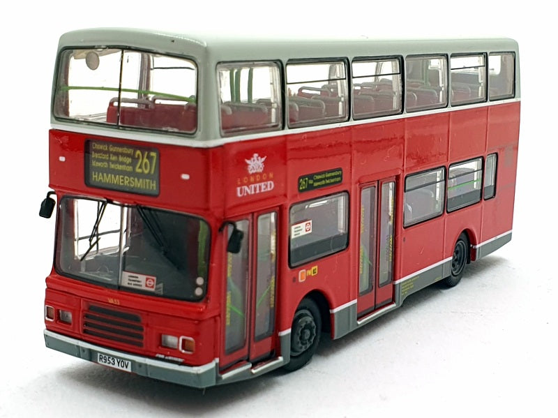 Britbus 1/76 Scale R903 - London United 2 Door D/Decker Bus R267 ...