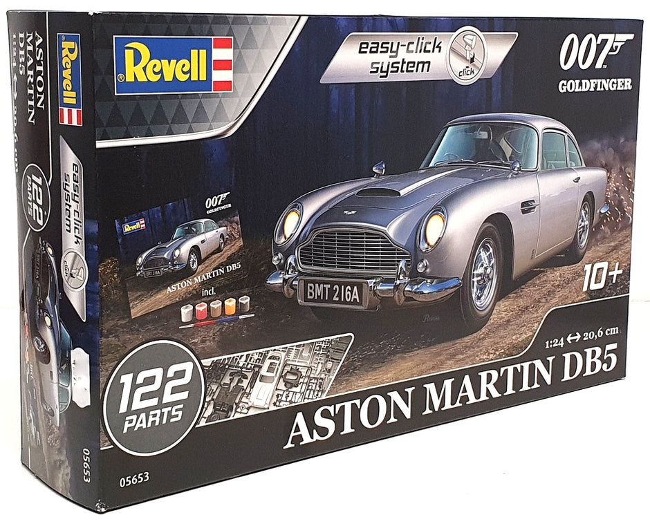 Revell 1/24 Scale Kit 05653 - Aston Martin DB5 Bond 007 Goldfinger — R ...