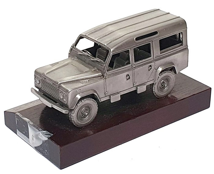 Unknown Brand ? Pewter Model On Plinth LRP1 - Land Rover 110 — R.M.Toys Ltd