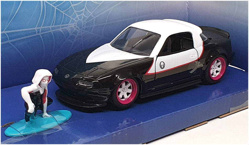 Jada 1/32 Scale 25 322 3014 - Ghost Spider & 1990 Mazda Miata ...