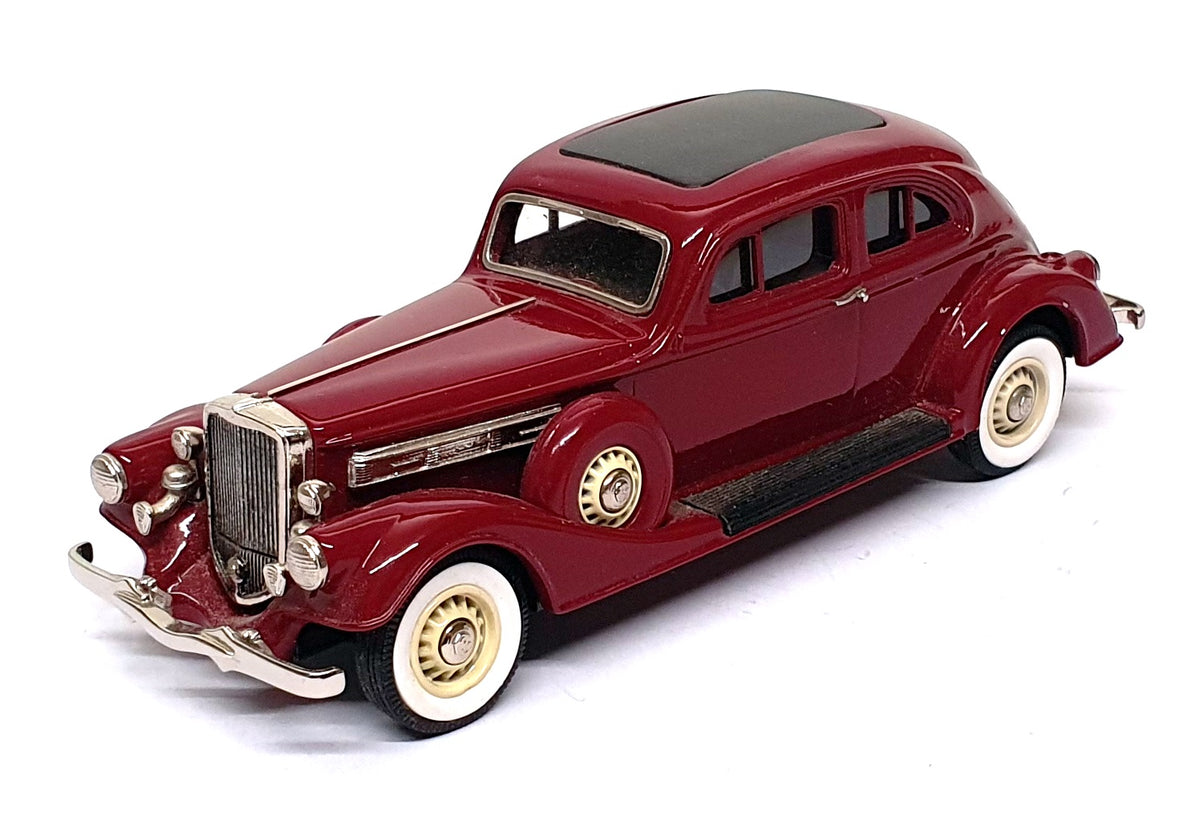 Brooklin Models 1/43 Scale BRK100 - 1935 Pierce Arrow Coupe - Maroon ...