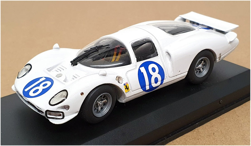 Top Model 1/43 Scale TMC250 - Ferrari 365 P2 #18 Le Mans 1966 - White ...