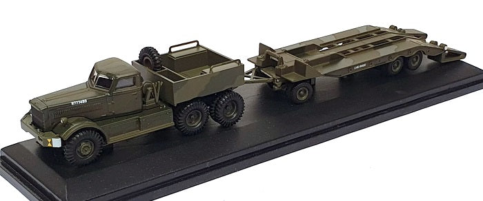 Oxford Diecast 1/76 Scale 76DT005 - Diamond T Tank Transporter 21st ATB ...