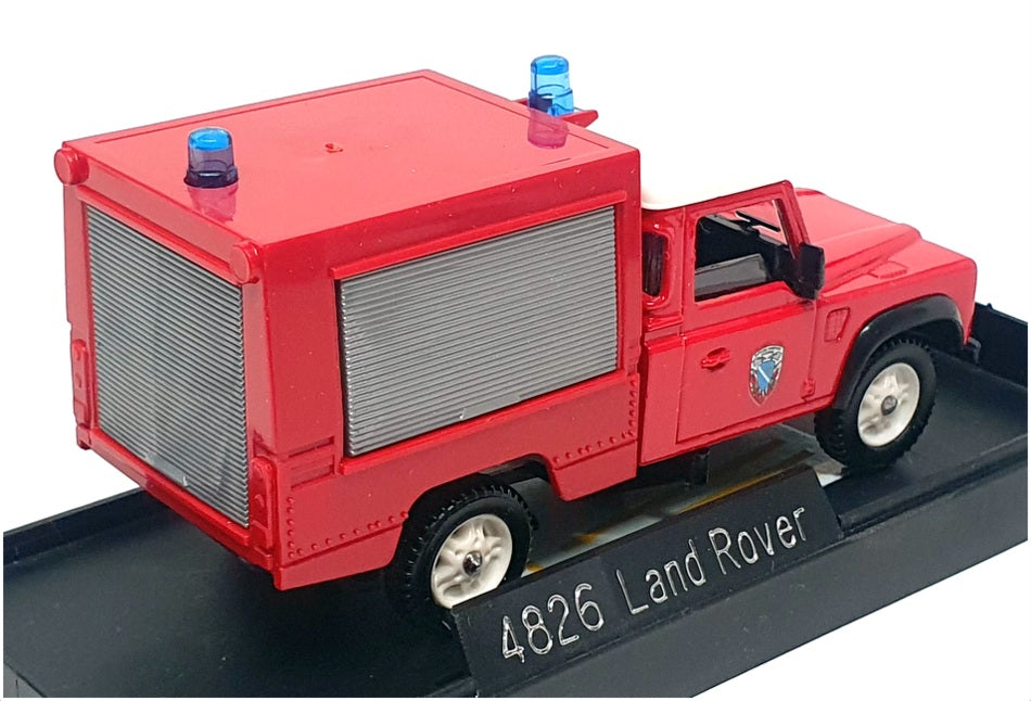 Solido 1/43 Scale 4826 - Land Rover Fire Truck - Red — R.M.Toys Ltd