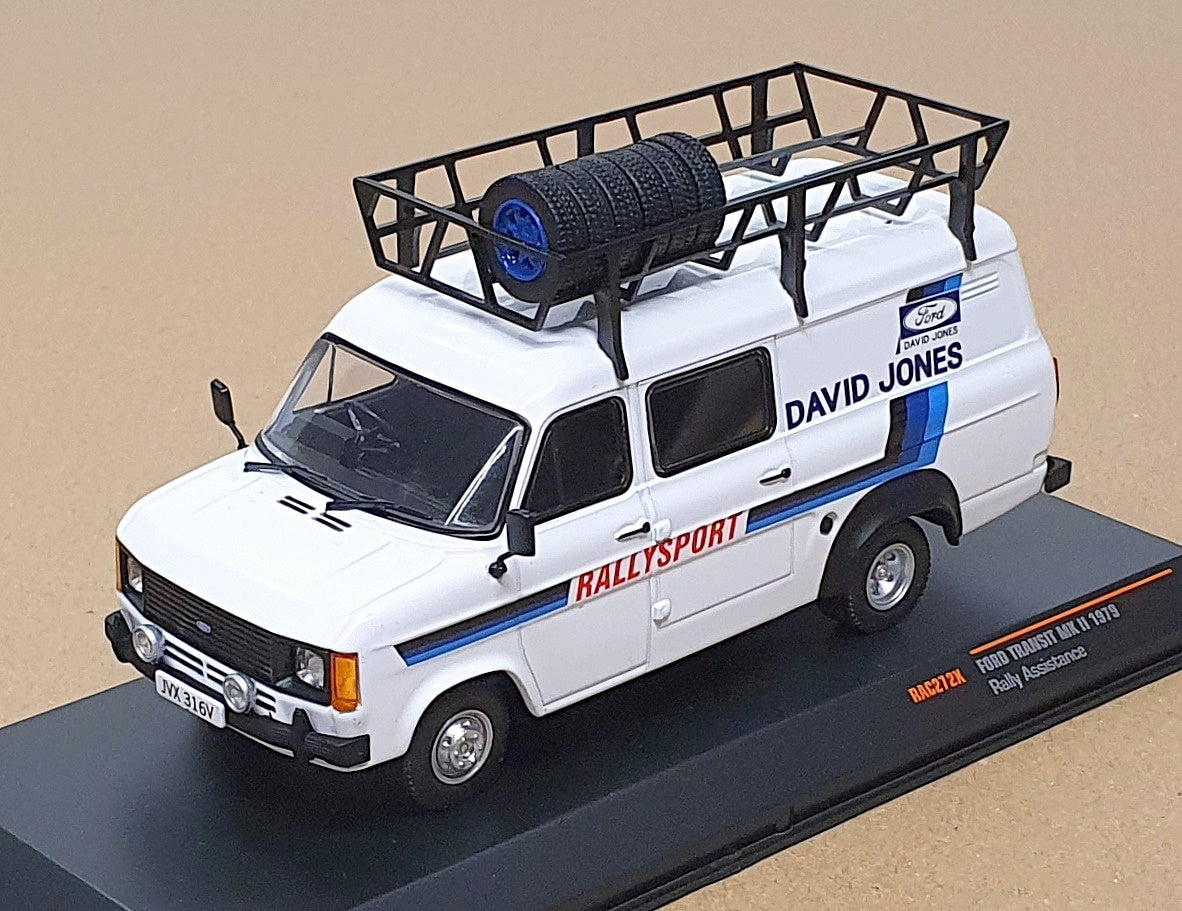 Ixo 1/43 Scale RAC272X - 1979 Ford Transit Mk2 Van Rally Assistance ...