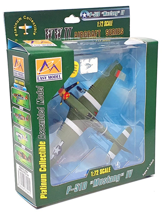 Easy Model 1/72 Scale 37294 - North American P-51D Mustang WW2 Aircraft ...