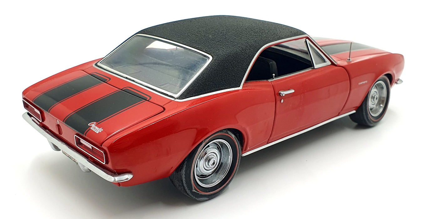 Ertl 1/18 Scale Diecast 14125D - 1967 Chevrolet Camaro - Red/Black — R ...