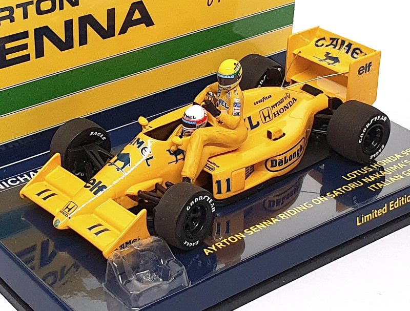 Minichamps 1/43 Scale 540 874311 F1 Lotus Honda Senna On Nakajima Italy ...