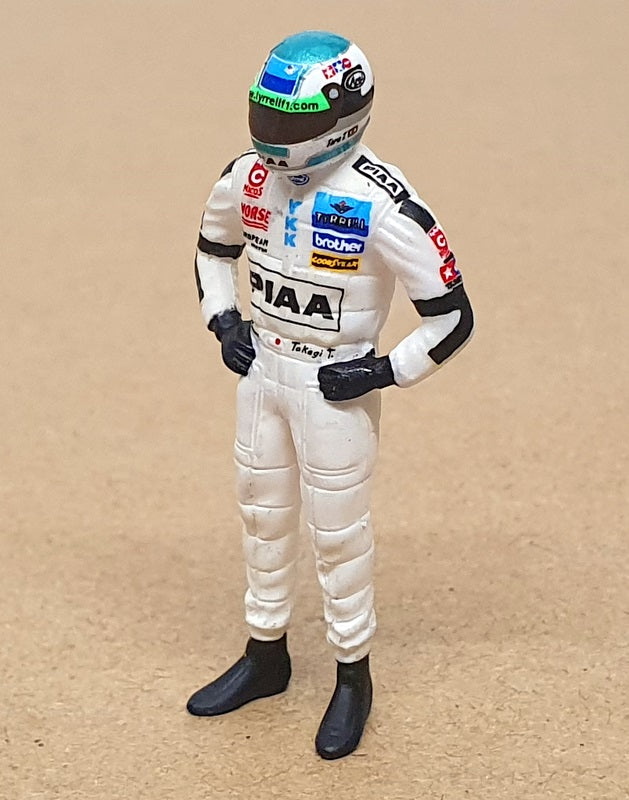 Minichamps 1/43 Scale 343 980020 - F1 Figure Tora Takagi Tyrrell 1998 ...