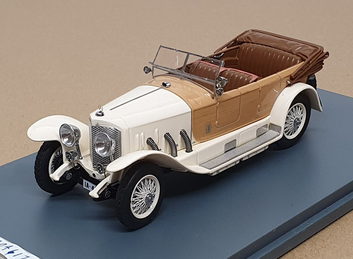 Neo 1/43 Scale NEO46170 - 1922 Mercedes Benz 28/95 PS - Cream/Tan — R.M ...