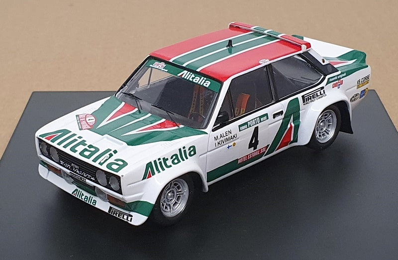 Trofeu 1/43 Scale 1410 - Fiat 131 Abarth Works Team #4 1st Portugal ...