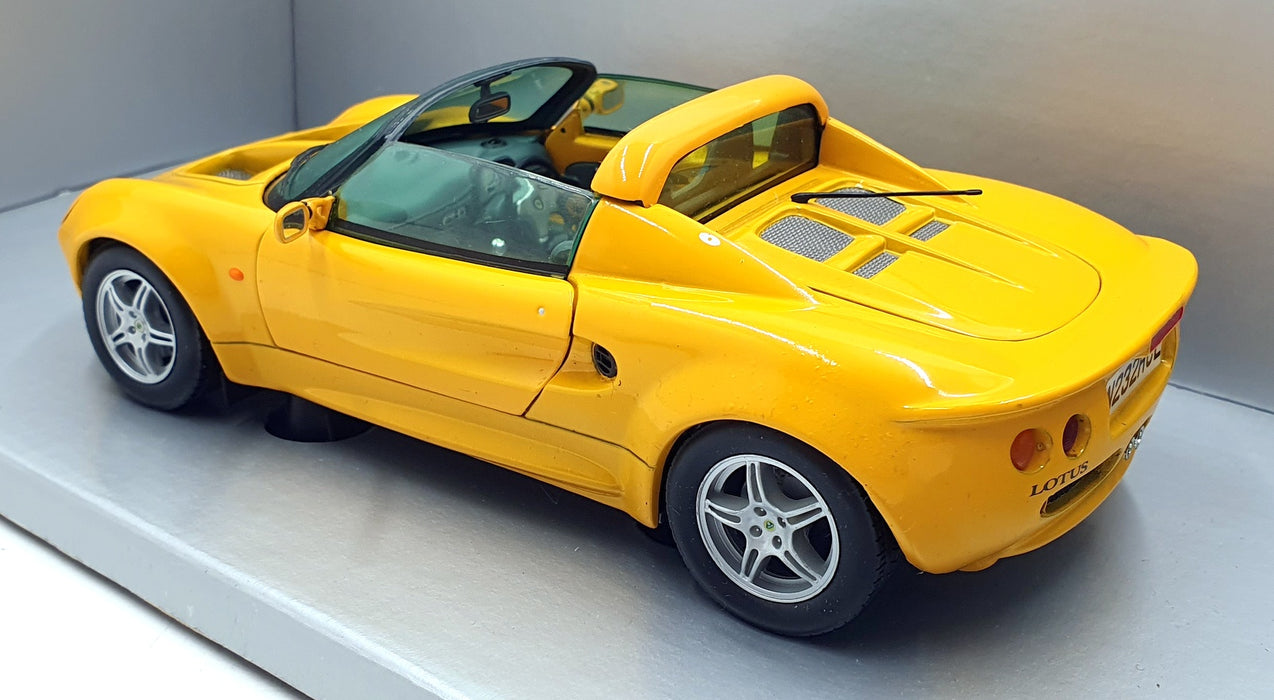 Chrono 1/18 Scale Diecast H1020 - 1997 Lotus Elise Spider - Yellow — R ...