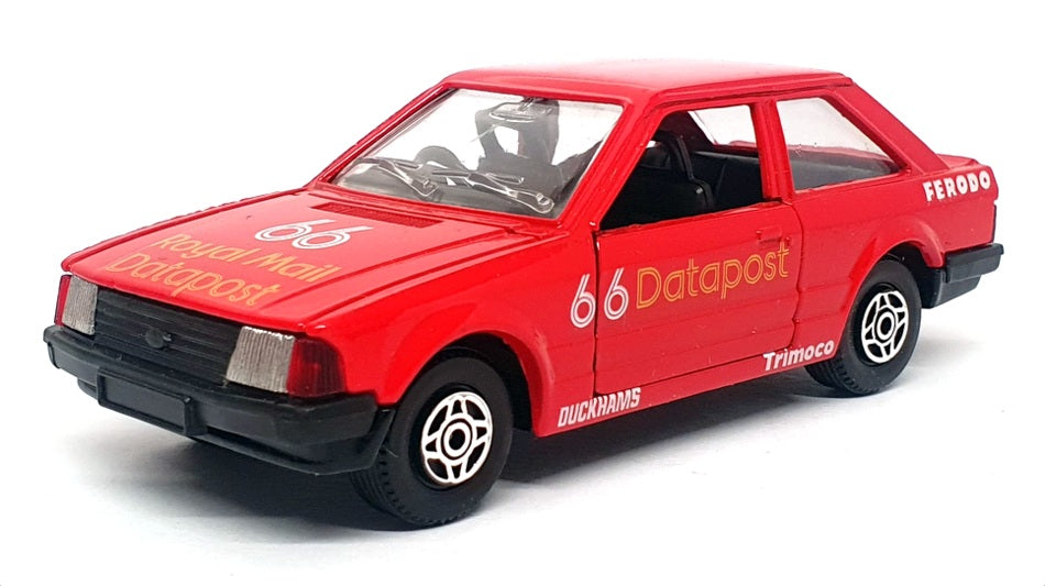 Corgi 11cm Long Diecast 611 - Ford Escort (66 Datapost) - Red — R.M ...