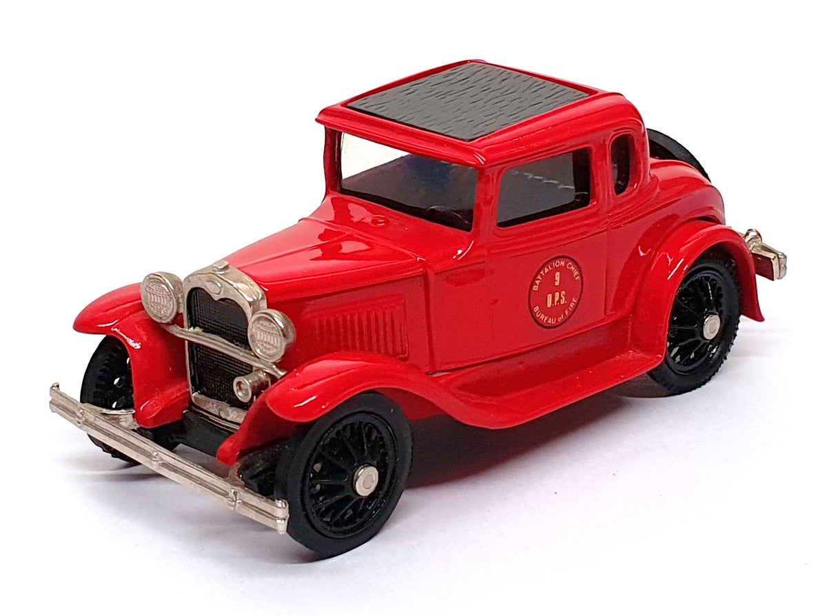Brooklin 1/43 Scale BRK5 - 1930 Ford Model A Battalion Fire Chief 1 Of ...
