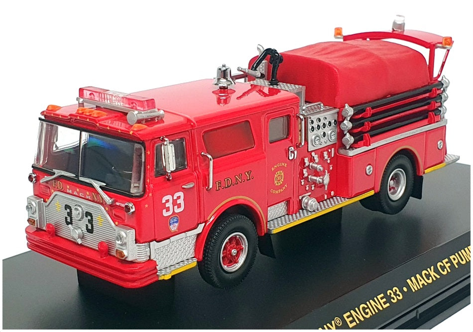 Code 3 Collectibles 1/64 Scale 12582 - Mack CF Pumper Fire Engine 33 ...