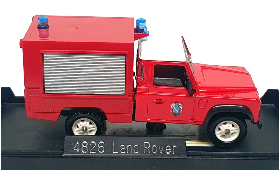 Solido 1/43 Scale 4826 - Land Rover Fire Truck - Red — R.M.Toys Ltd