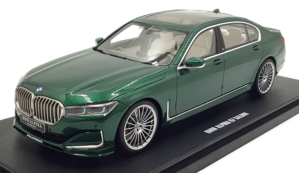 GT Spirit 1/18 Scale Resin GT942 - BMW Alpina B7 Saloon - Met Green — R ...