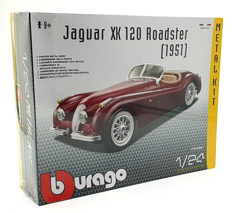 Burago 1/18 Scale Diecast Metal Kit 18-25061 - Jaguar XK 120 Roadster ...
