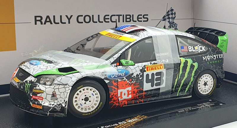 Sun Star 1/18 Scale Diecast 3957 Ford Focus RS WRC06 K.Block 2012 St ...