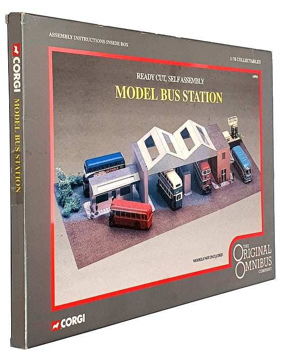 Corgi 1/76 Scale 44901 - Ready Cut Self Assembly Model Bus Station — R ...