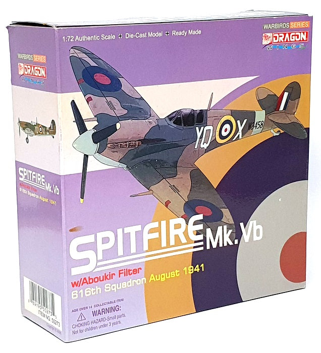 Dragon Wings 1/72 Scale 50273 - Spitfire Mk. Vb w/Aboukir Filter 616th ...