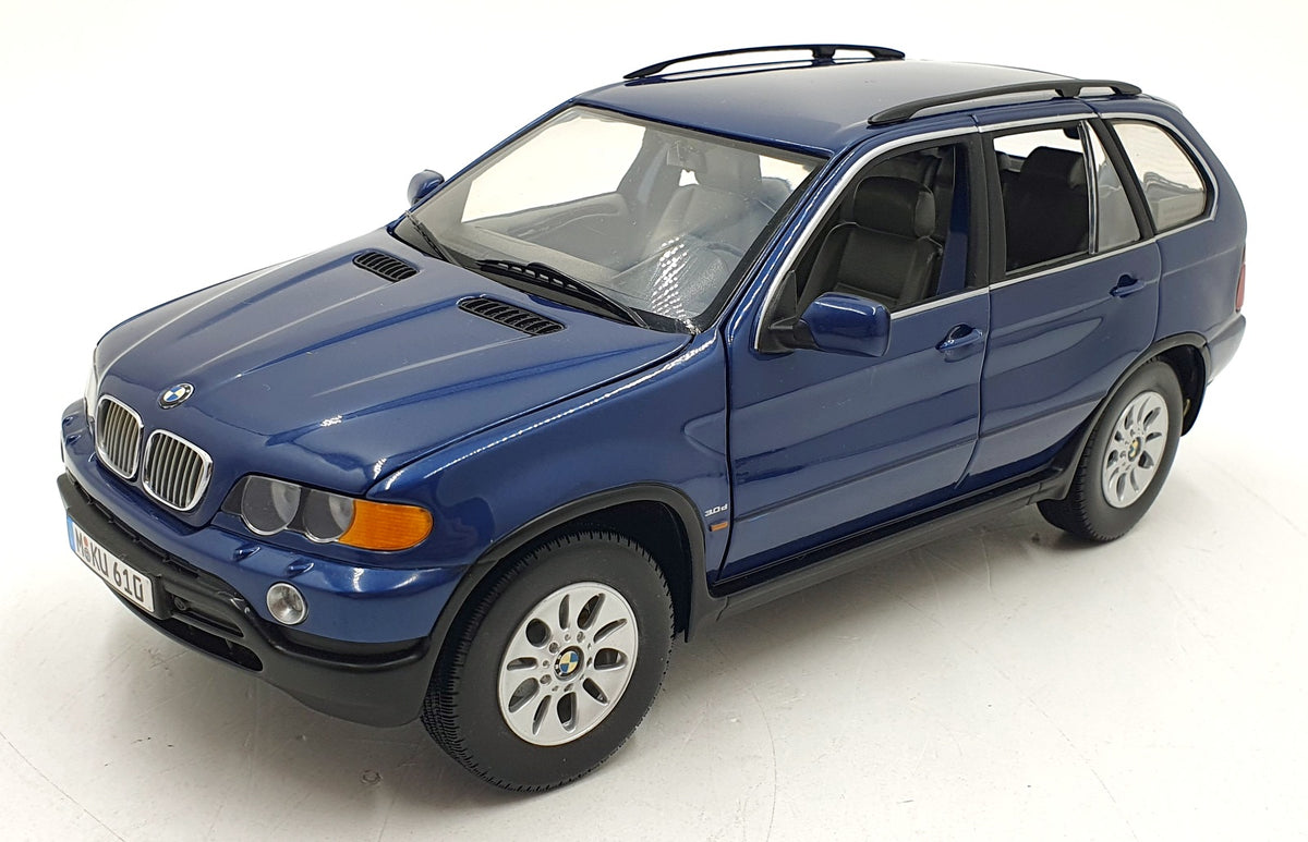 Kyosho 1/18 Scale Diecast 80 43 9 411 688 - BMW X5 - Blue — R.M.Toys Ltd