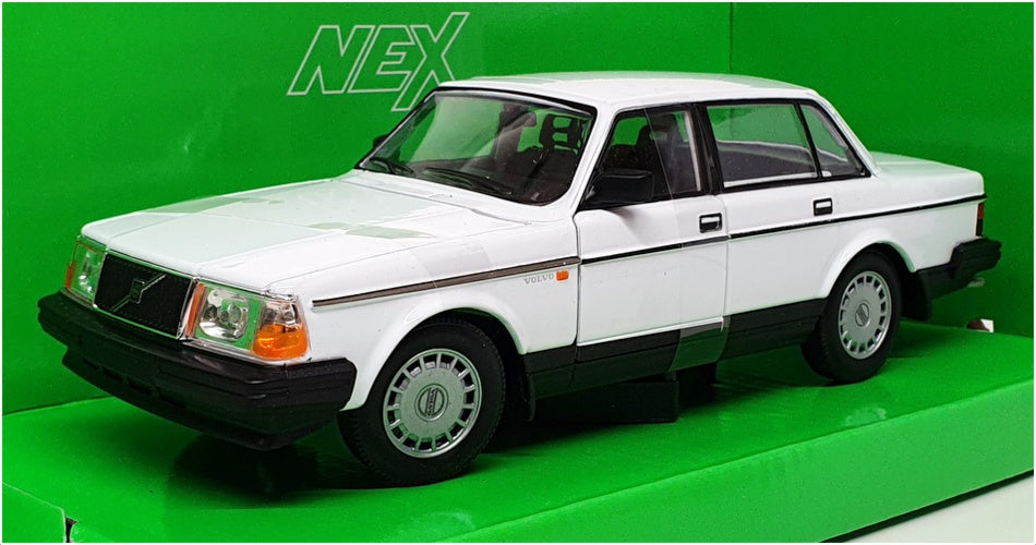Welly Nex 1/24 Scale Diecast 24102W - Volvo 240 GL - White — R.M.Toys Ltd