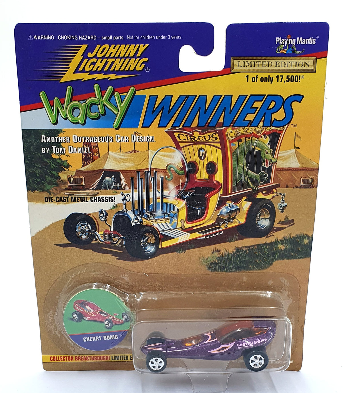 Johnny Lightning 1/64 Scale 301-01 - Wacky Winners Cherry Bomb - Purple ...