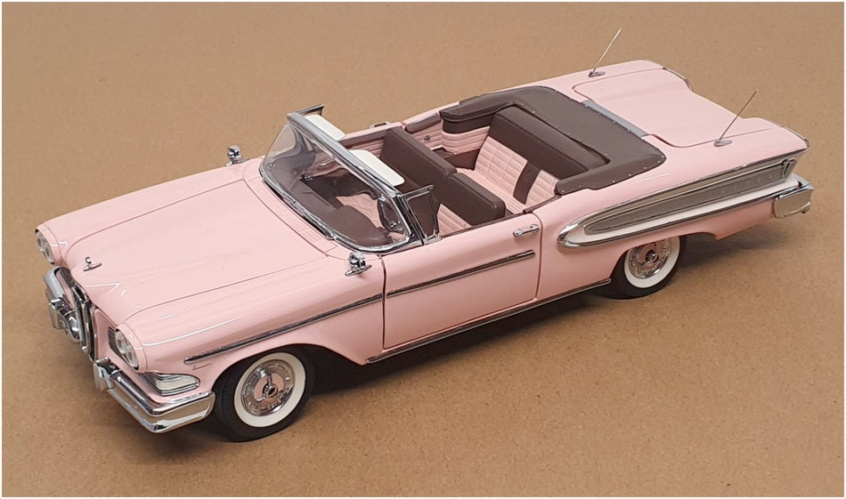 Franklin Mint 1/24 Scale B11TL12 - 1958 Edsel Citation Open Top - Pink ...