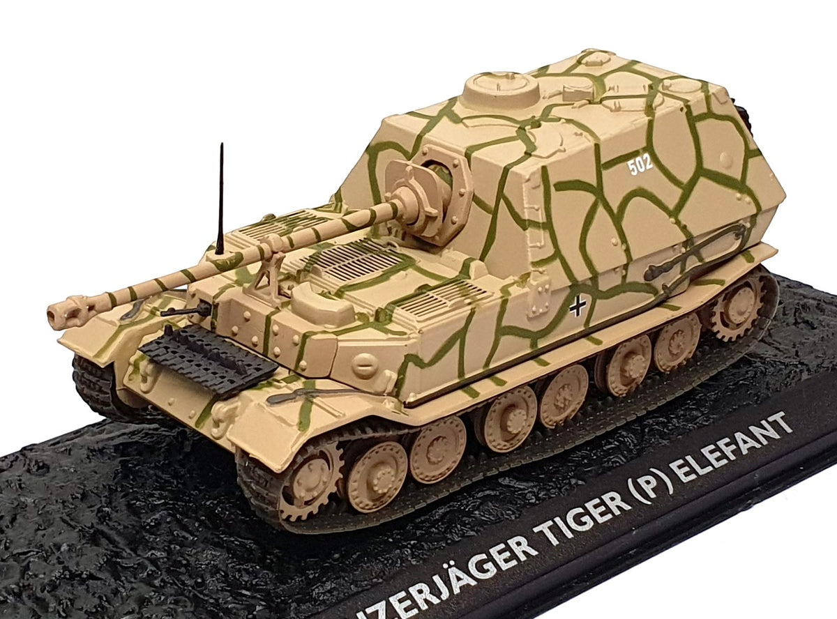 Atlas Editions 1/72 Scale 4660 117 - Panzerjager Tiger (P) Elefant Tank ...