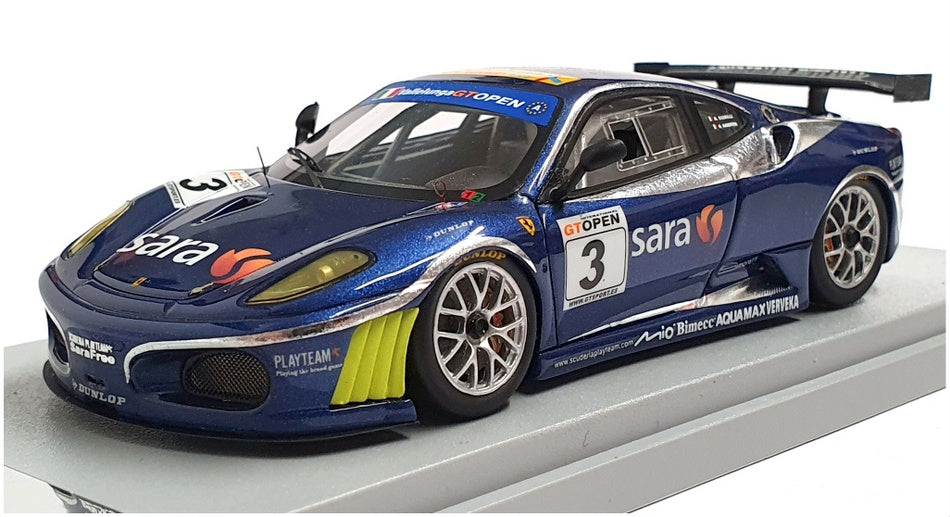 BBR Gasoline 1/43 Scale GAS10082B - Ferrari F430 GT #3 Open GT 2007 ...