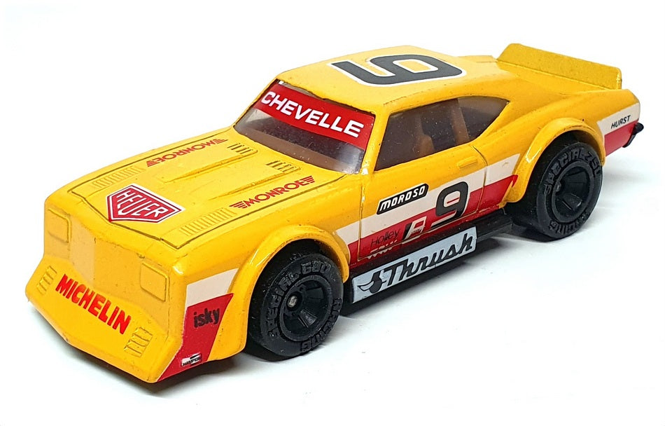 Matchbox 1/40 Scale KS-803 - Chevrolet Chevelle Pro Stocker #9 - Yellow ...