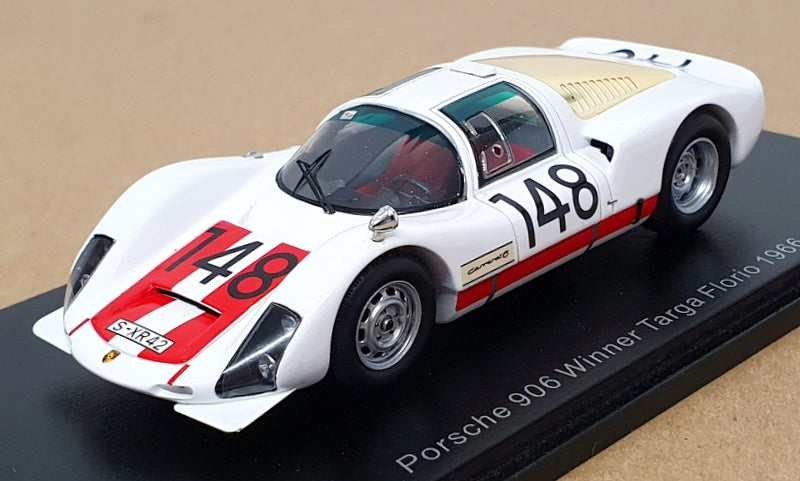 Spark 1/43 Scale 43TF66 - Porsche 906 #148 Winner Targa Florio 1966 ...