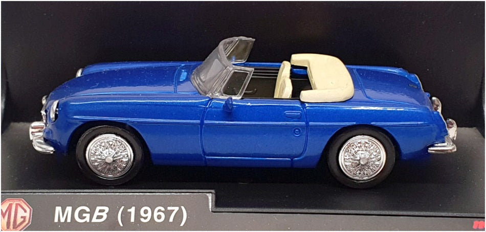 NewRay 1/43 Scale Diecast Model 48779 - 1967 MGB - Met Blue — R.M.Toys Ltd
