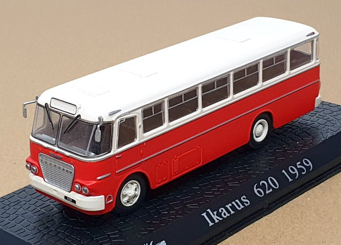Atlas Editions 1/72 Scale 3 570 006 - 1959 Ikarus 620 Bus Coach - Red ...