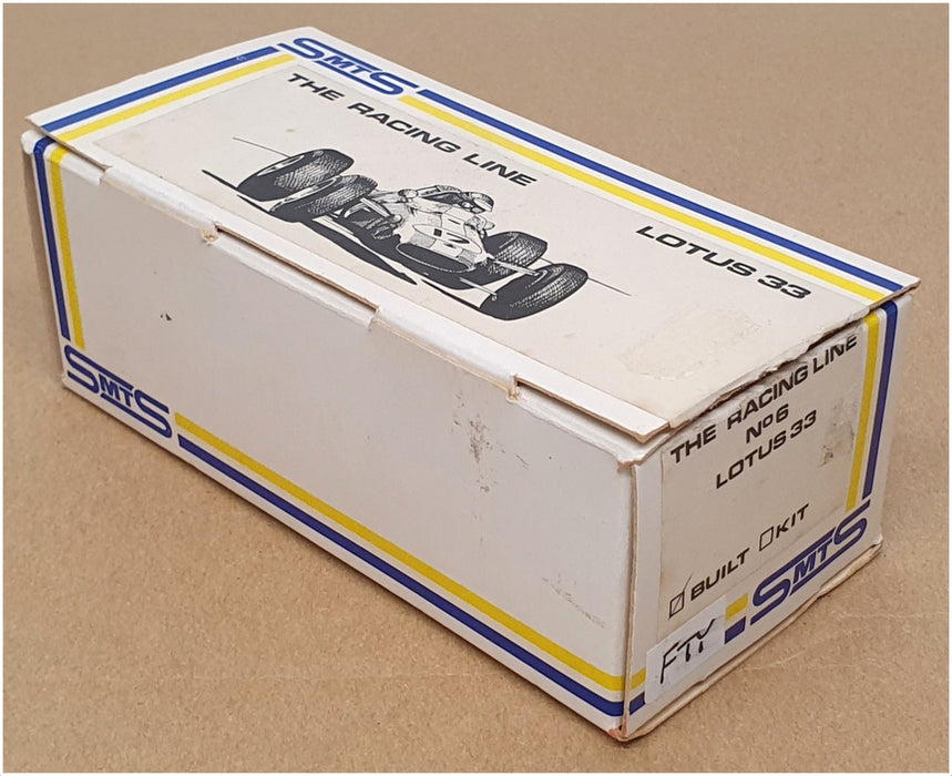 SMTS 1/43 Scale No. 6 - F1 Lotus 33 #17 Jim Clark - Green/Yellow — R.M.Toys Ltd