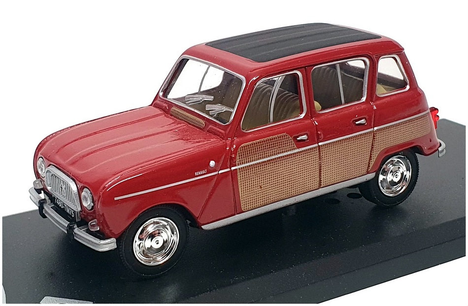Solido 1/43 Scale 421431230 - 1964 Renault 4L Parisienne - Dk Red — R.M.Toys Ltd