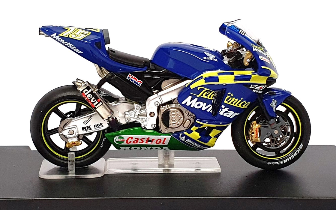 Ixo 1/24 Scale MB010 - Honda RC211V Motorbike #15 MotoGP 2003 Gibernau — R.M.Toys Ltd