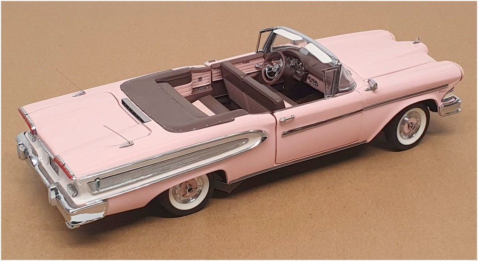 Franklin Mint 1/24 Scale B11TL12 - 1958 Edsel Citation Open Top - Pink ...