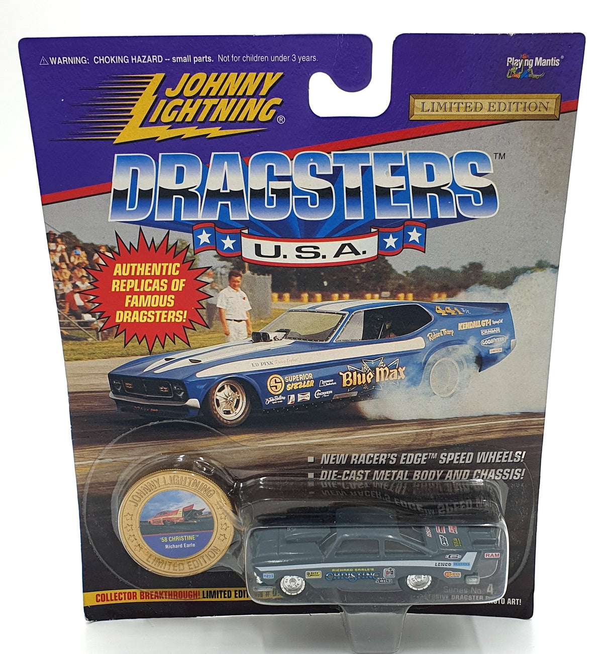 Johnny Lightning 1/64 Scale 320-140 Dragsters USA 1958 Christine ...