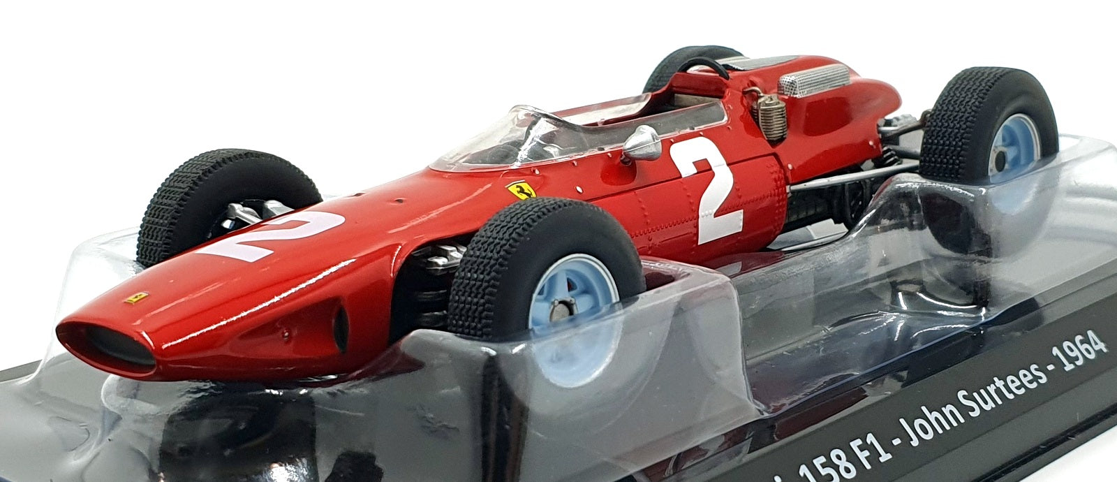 Altaya 1/24 Scale Diecast AT2001H - F1 Ferrari 158 #2 John Surtees 1964 ...