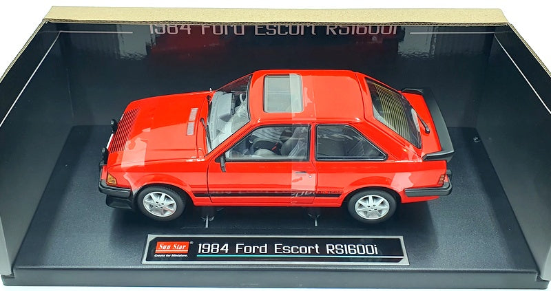 Sun Star 1/18 Scale Diecast 4996R - Ford Escort RS1600i RHD 1984 ...