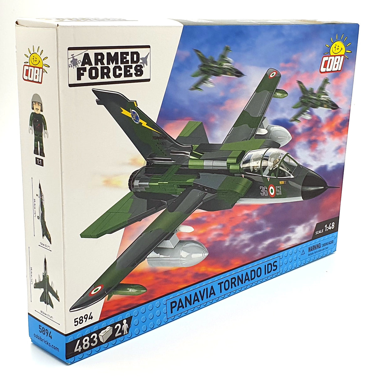 Cobi Bricks 1/48 Scale 5894 - Panavia Tornado IDS Aircraft - Italy — R ...